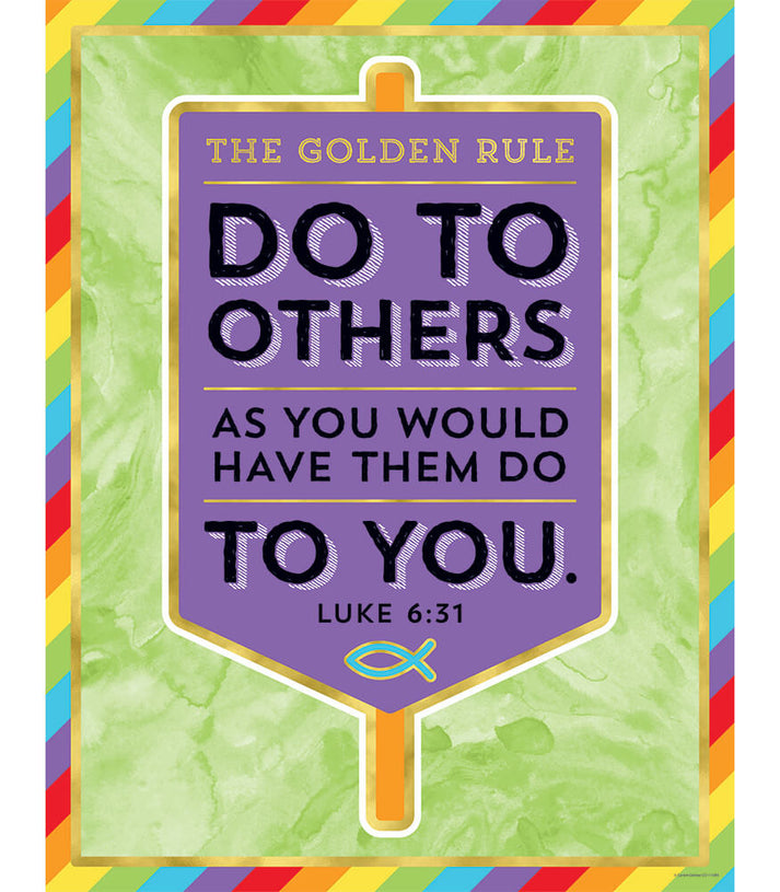 The Golden Rule Chart – The Teacher's Store