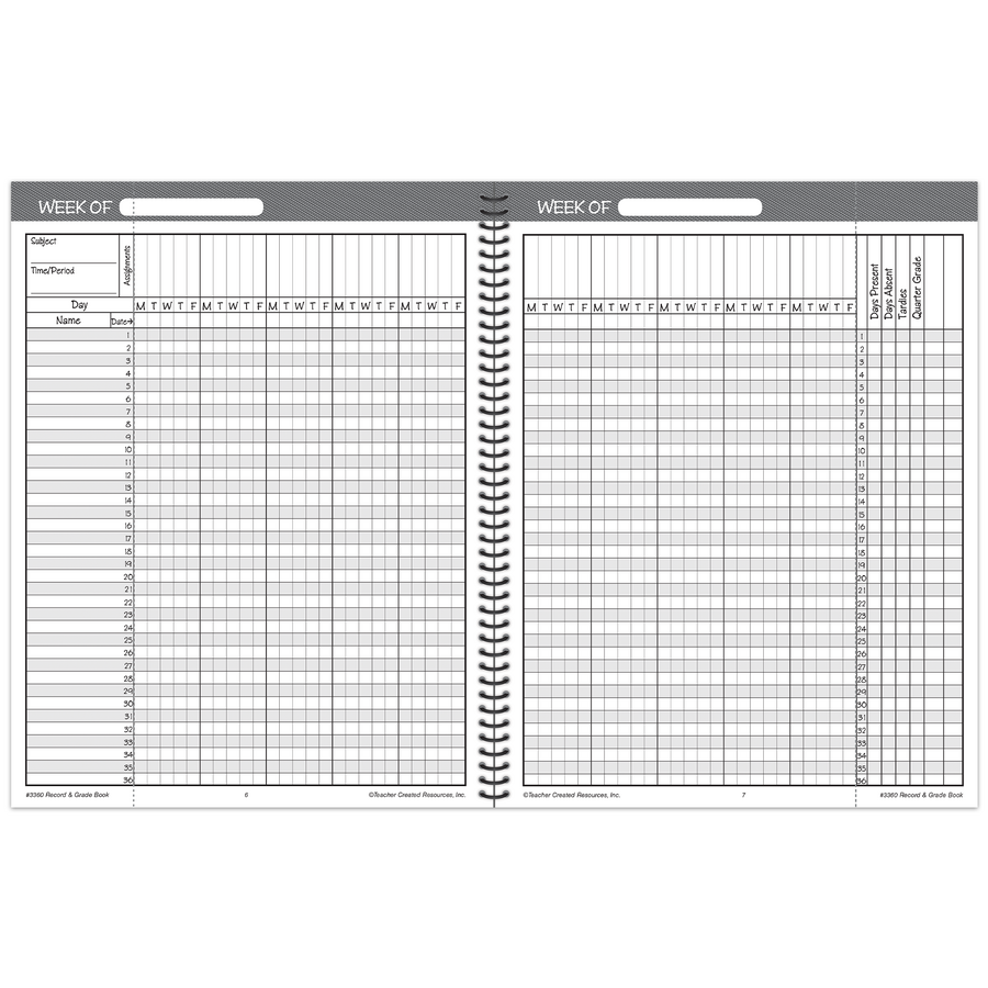 Record & Grade Book – The Teacher's Store