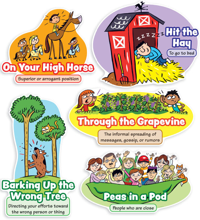 Must-Know Idioms Bulletin Board – The Teacher's Store