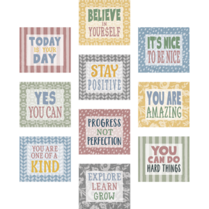 Classroom Cottage Positive Sayings Accents – The Teacher's Store