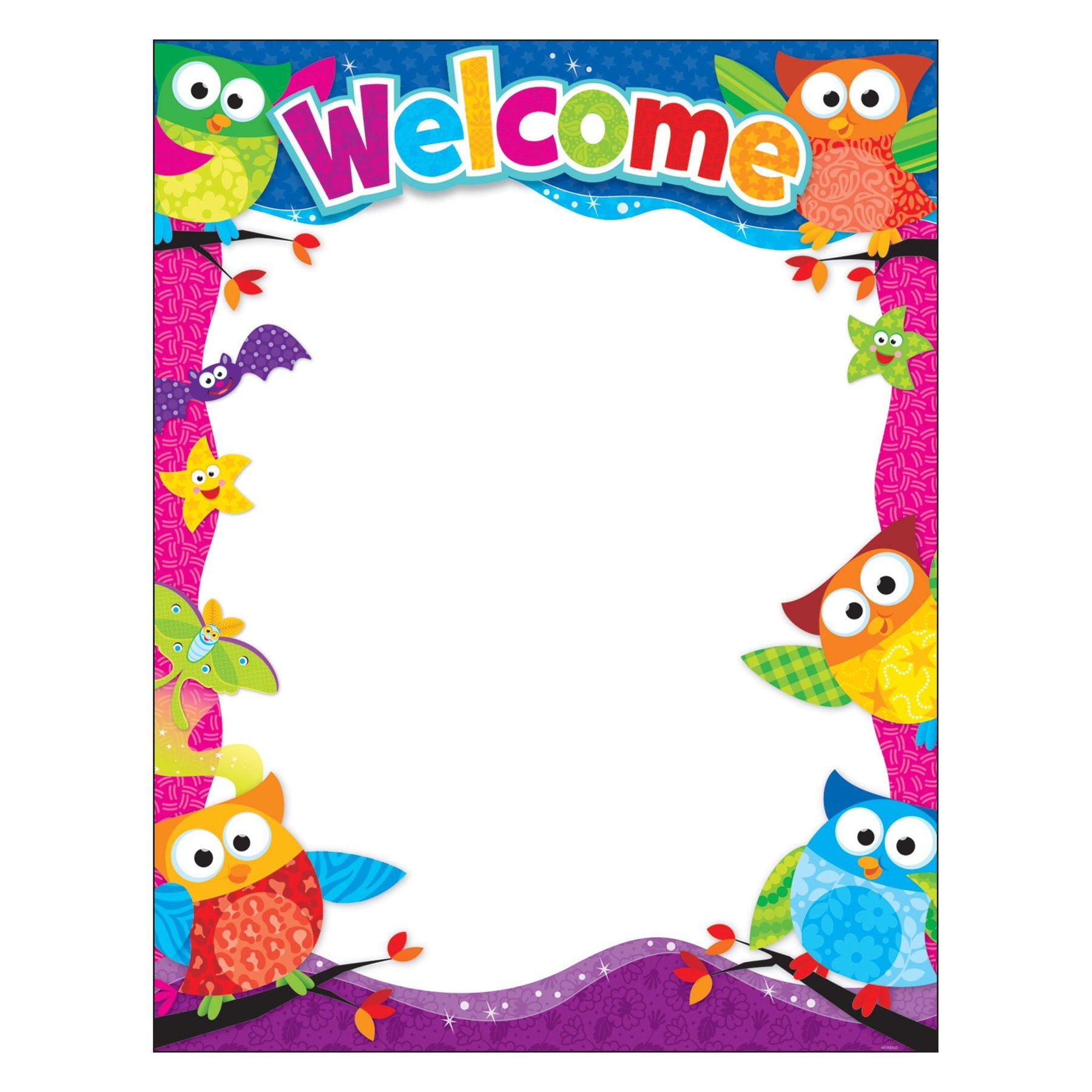 Welcome Owl-Stars!® Learning Chart – The Teacher's Store